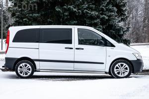 White Mercedes-Benz Vito 2010 in Tukums, with an engine capacity of 2.20 L and mileage of 0 thousand km for 8990 €, photo 9 on AUTOMOTO.COM.LV