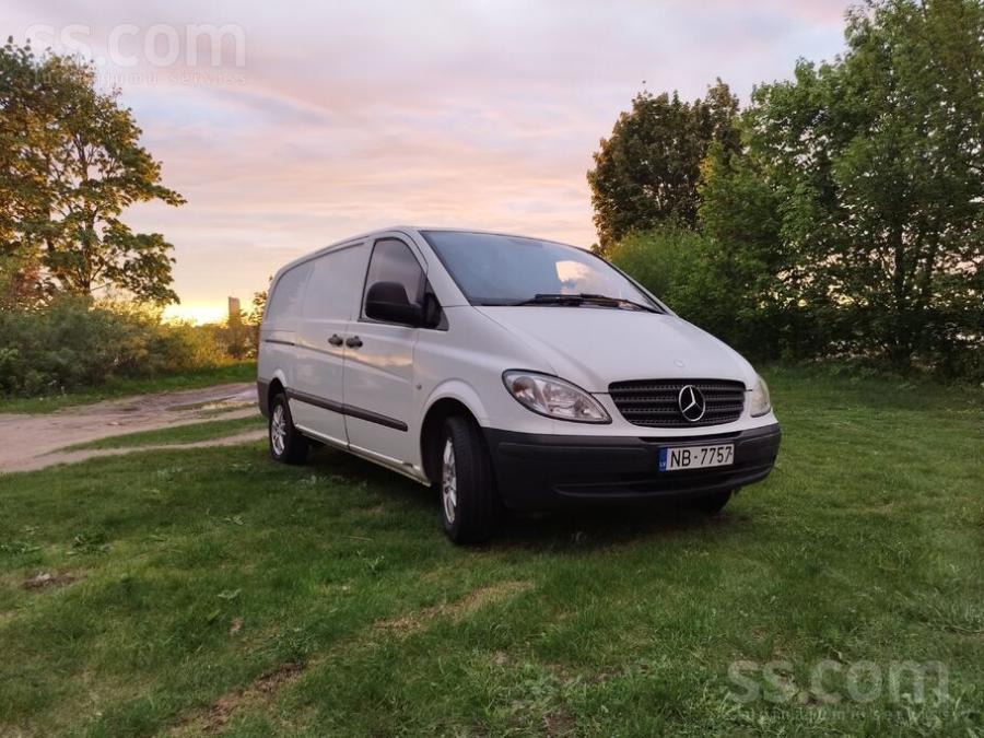 Balts Mercedes-Benz Vito 2010 Rīga, ar dzinēja tilpumu 2.20 L un nobraukumu 442 tūkst. km par 4000 €, foto 4 vietnē AUTOMOTO.COM.LV