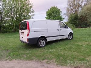 Balts Mercedes-Benz Vito 2010 Rīga, ar dzinēja tilpumu 2.20 L un nobraukumu 442 tūkst. km par 4000 €, foto 10 vietnē AUTOMOTO.COM.LV