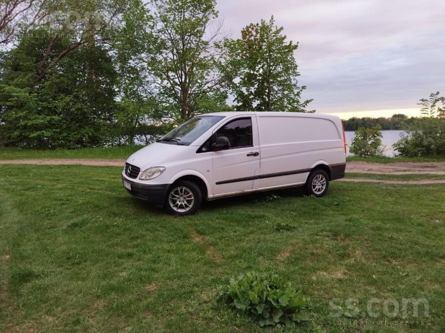 Balts Mercedes-Benz Vito 2010 Rīga, ar dzinēja tilpumu 2.20 L un nobraukumu 442 tūkst. km par 4000 €, foto 13 vietnē AUTOMOTO.COM.LV