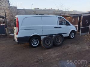 Balts Mercedes-Benz Vito 2010 Rīga, ar dzinēja tilpumu 2.20 L un nobraukumu 442 tūkst. km par 4000 €, foto 14 vietnē AUTOMOTO.COM.LV