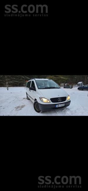 Balts Mercedes-Benz Vito 2010 Jūrmala, ar dzinēja tilpumu 2.20 L un nobraukumu 326 tūkst. km par 4000 €, foto  vietnē AUTOMOTO.COM.LV