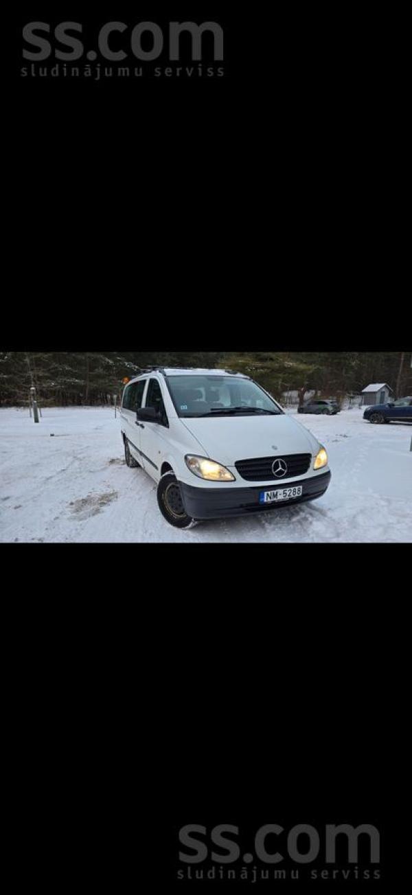 Balts Mercedes-Benz Vito 2010 Jūrmala, ar dzinēja tilpumu 2.20 L un nobraukumu 326 tūkst. km par 4700 €, foto 1 vietnē AUTOMOTO.COM.LV