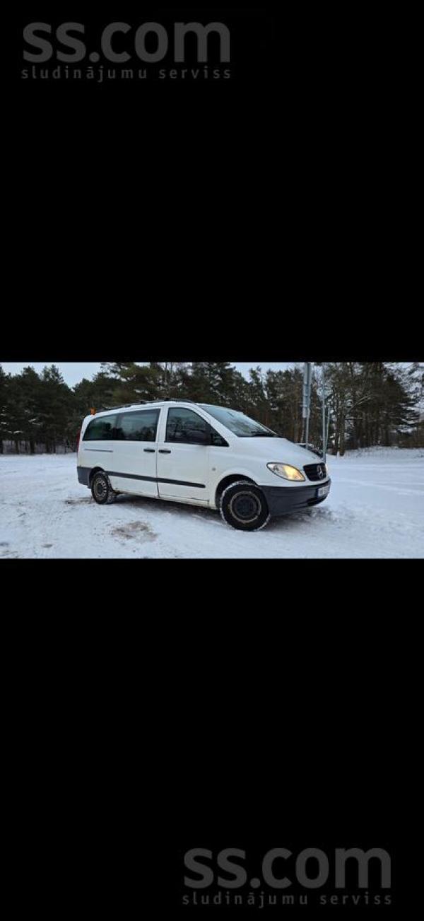 Balts Mercedes-Benz Vito 2010 Jūrmala, ar dzinēja tilpumu 2.20 L un nobraukumu 326 tūkst. km par 4700 €, foto 8 vietnē AUTOMOTO.COM.LV