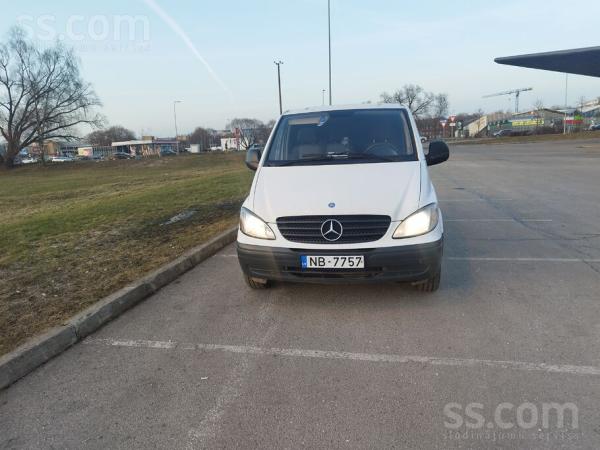 Balts Mercedes-Benz Vito 2010 Rīga, ar dzinēja tilpumu 2.20 L un nobraukumu 439 tūkst. km par 4500 €, foto 4 vietnē AUTOMOTO.COM.LV