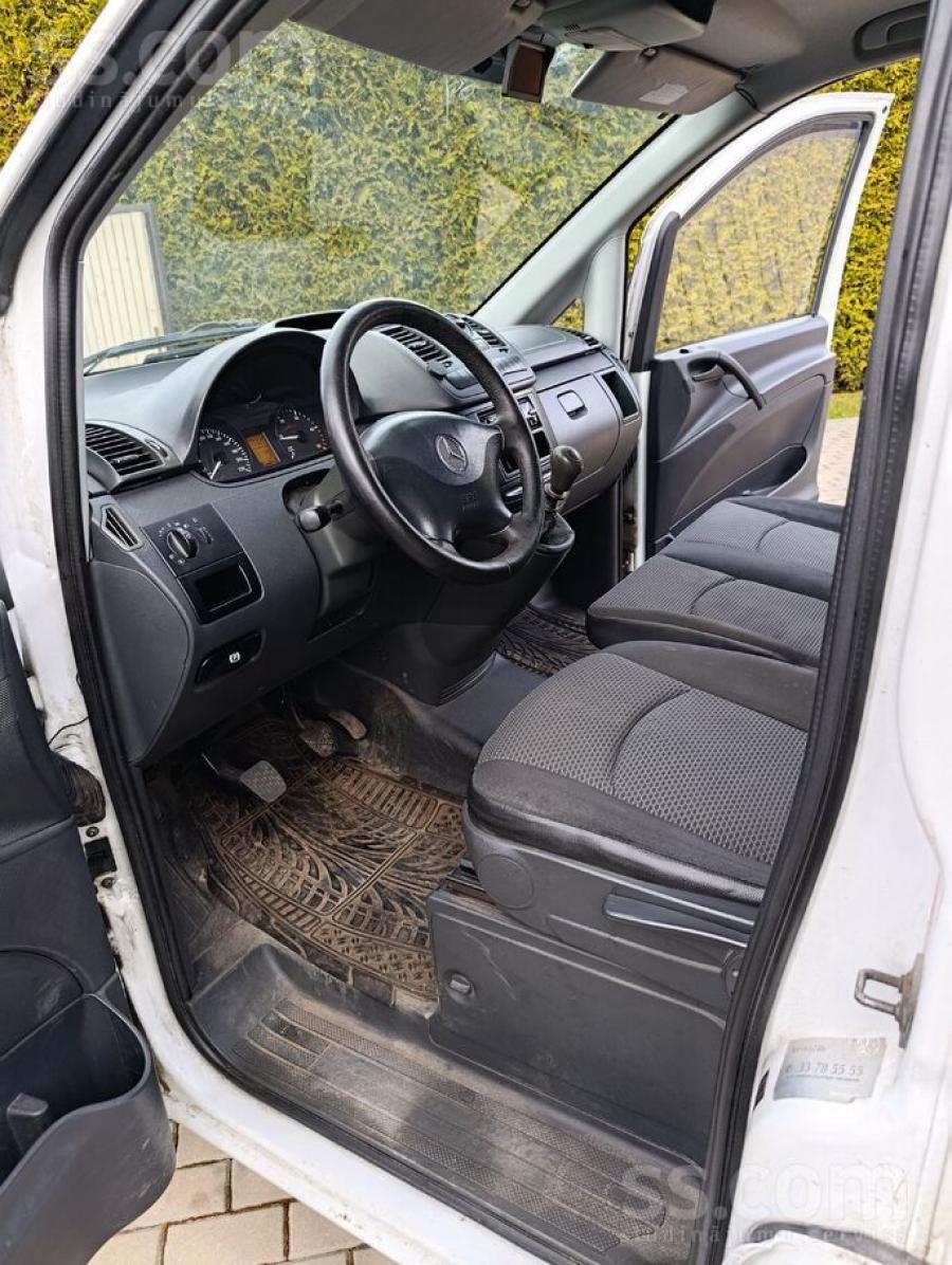 Balts Mercedes-Benz Vito 2011 Rīga, ar dzinēja tilpumu 2.20 L un nobraukumu 0 tūkst. km par 4500 €, foto 7 vietnē AUTOMOTO.COM.LV