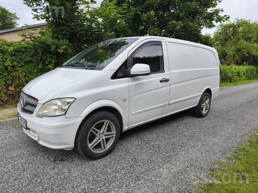 White Mercedes-Benz Vito 2011 in Riga, with an engine capacity of 2.20 L and mileage of 0 thousand km for 4500 €, photo 1 on AUTOMOTO.COM.LV