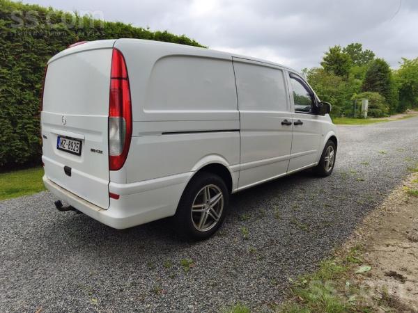 White Mercedes-Benz Vito 2011 in Riga, with an engine capacity of 2.20 L and mileage of 0 thousand km for 4500 €, photo 3 on AUTOMOTO.COM.LV