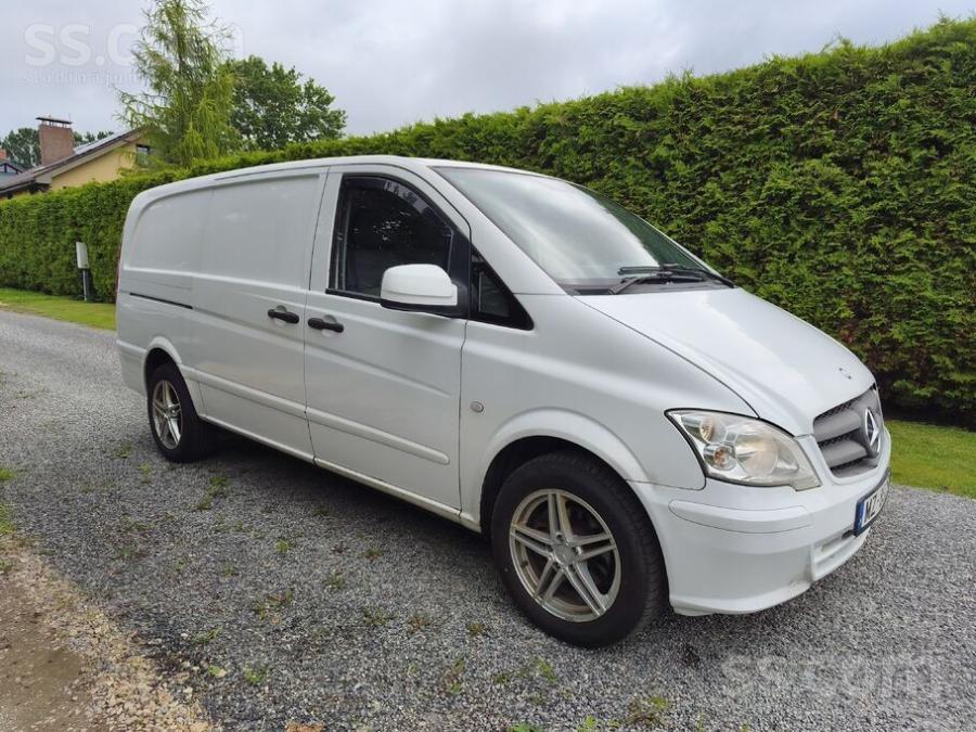 White Mercedes-Benz Vito 2011 in Riga, with an engine capacity of 2.20 L and mileage of 0 thousand km for 4500 €, photo 5 on AUTOMOTO.COM.LV