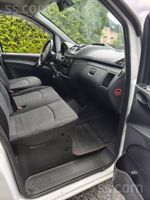 White Mercedes-Benz Vito 2011 in Riga, with an engine capacity of 2.20 L and mileage of 0 thousand km for 4500 €, photo 8 on AUTOMOTO.COM.LV