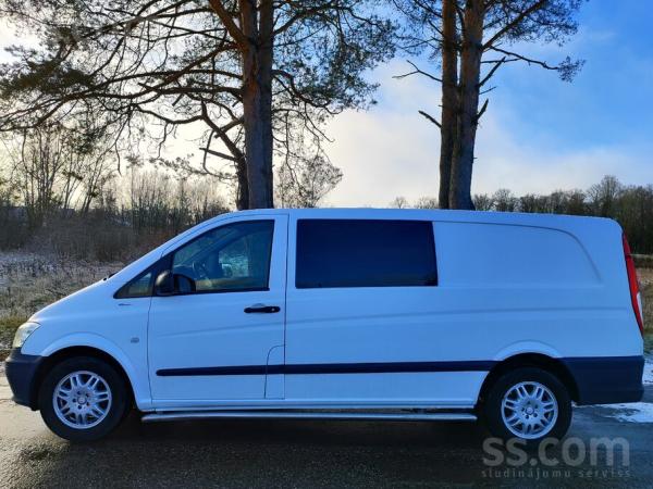 Balts Mercedes-Benz Vito 2011 Valmiera, ar dzinēja tilpumu 2.20 L un nobraukumu 0 tūkst. km par 7900 €, foto 1 vietnē AUTOMOTO.COM.LV