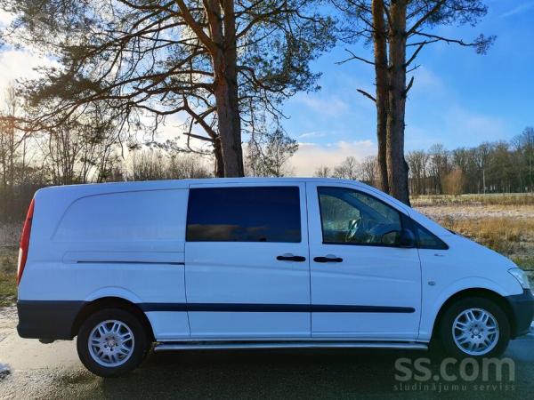 Balts Mercedes-Benz Vito 2011 Valmiera, ar dzinēja tilpumu 2.20 L un nobraukumu 0 tūkst. km par 7900 €, foto 2 vietnē AUTOMOTO.COM.LV