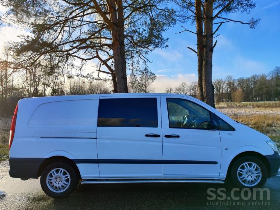Balts Mercedes-Benz Vito 2011 Valmiera, ar dzinēja tilpumu 2.20 L un nobraukumu 0 tūkst. km par 7900 €, foto 3 vietnē AUTOMOTO.COM.LV