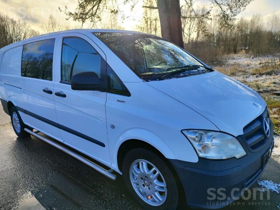 Balts Mercedes-Benz Vito 2011 Valmiera, ar dzinēja tilpumu 2.20 L un nobraukumu 0 tūkst. km par 7900 €, foto 4 vietnē AUTOMOTO.COM.LV