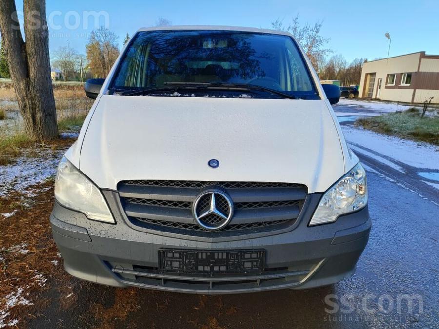 Balts Mercedes-Benz Vito 2011 Valmiera, ar dzinēja tilpumu 2.20 L un nobraukumu 0 tūkst. km par 7900 €, foto 5 vietnē AUTOMOTO.COM.LV