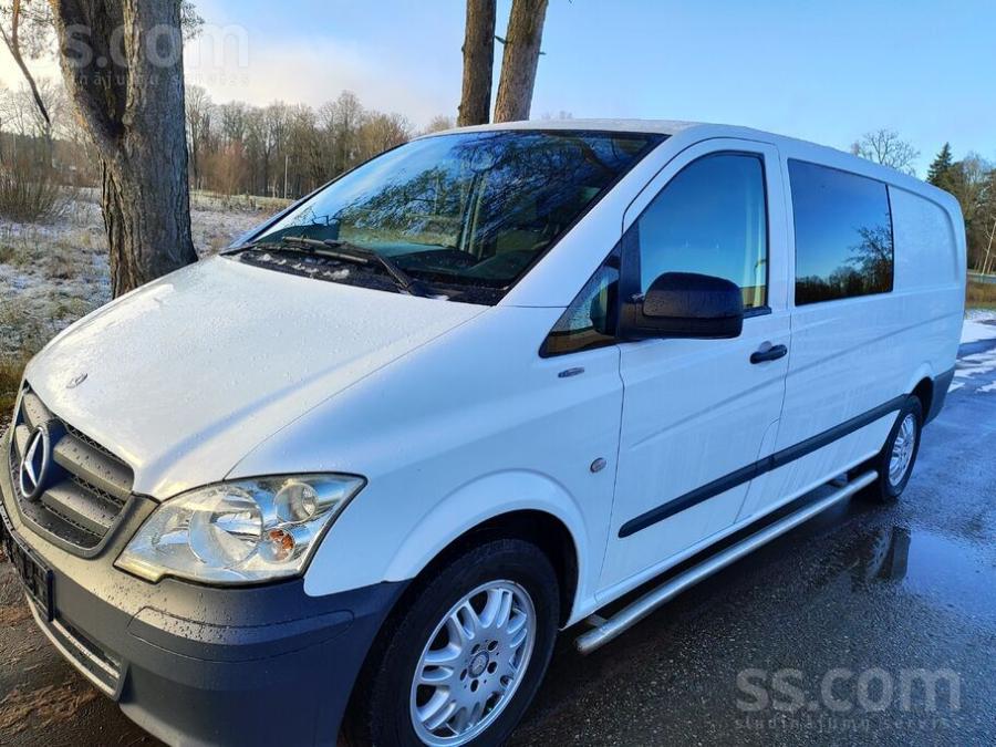 Balts Mercedes-Benz Vito 2011 Valmiera, ar dzinēja tilpumu 2.20 L un nobraukumu 0 tūkst. km par 7900 €, foto 6 vietnē AUTOMOTO.COM.LV