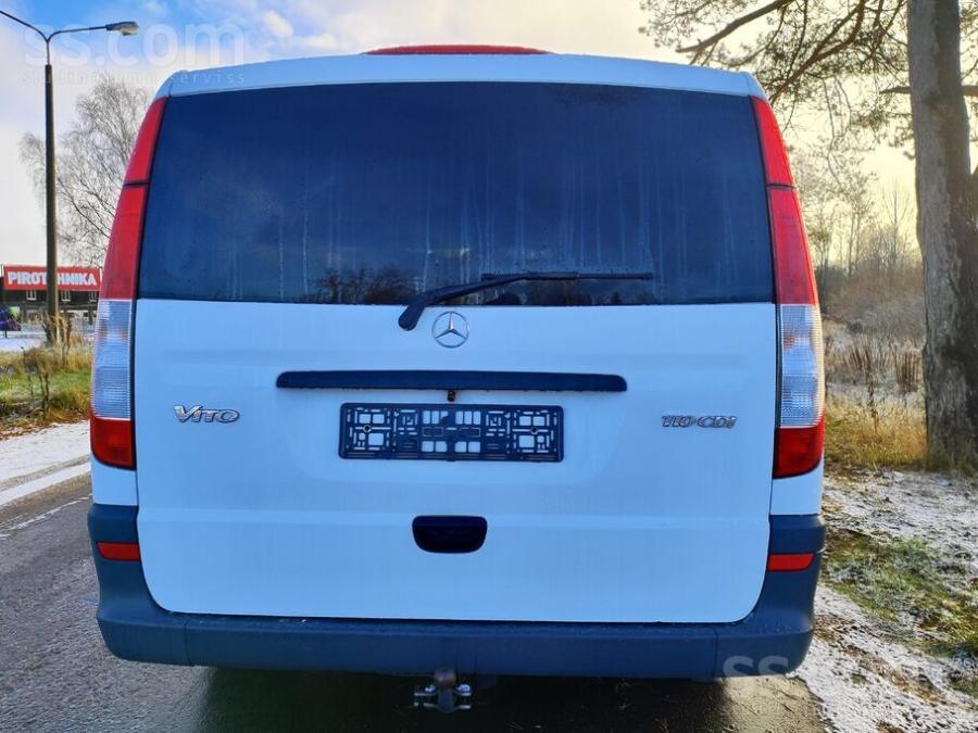 Balts Mercedes-Benz Vito 2011 Valmiera, ar dzinēja tilpumu 2.20 L un nobraukumu 0 tūkst. km par 7900 €, foto 8 vietnē AUTOMOTO.COM.LV