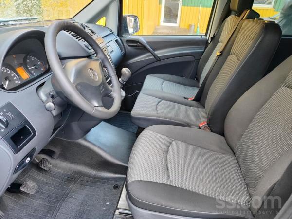 Balts Mercedes-Benz Vito 2011 Valmiera, ar dzinēja tilpumu 2.20 L un nobraukumu 0 tūkst. km par 7900 €, foto 9 vietnē AUTOMOTO.COM.LV