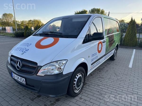 Белый Мерседес Вито 2011 в Рига, объемом двигателя 2.20 л и пробегом 320 тыс. км за 4500 €, фото 1 на AUTOMOTO.COM.LV