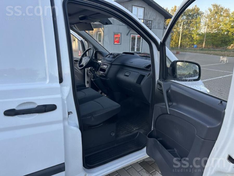 Balts Mercedes-Benz Vito 2011 Rīga, ar dzinēja tilpumu 2.20 L un nobraukumu 320 tūkst. km par 4500 €, foto 18 vietnē AUTOMOTO.COM.LV