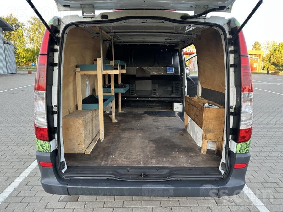 Balts Mercedes-Benz Vito 2011 Rīga, ar dzinēja tilpumu 2.20 L un nobraukumu 320 tūkst. km par 4500 €, foto 22 vietnē AUTOMOTO.COM.LV