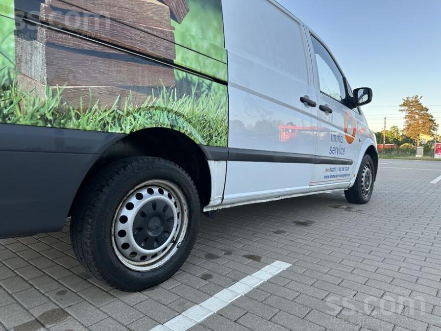 Balts Mercedes-Benz Vito 2011 Rīga, ar dzinēja tilpumu 2.20 L un nobraukumu 320 tūkst. km par 4500 €, foto 23 vietnē AUTOMOTO.COM.LV