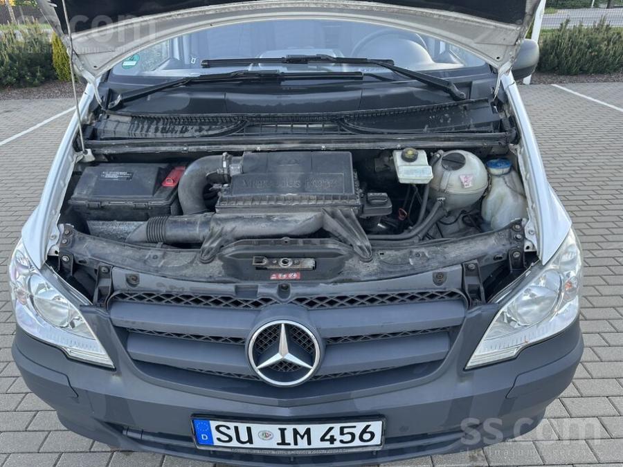 Balts Mercedes-Benz Vito 2011 Rīga, ar dzinēja tilpumu 2.20 L un nobraukumu 320 tūkst. km par 4500 €, foto 25 vietnē AUTOMOTO.COM.LV