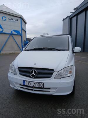 White Mercedes-Benz Vito 2011 in Riga, with an engine capacity of 2.20 L and mileage of 335 thousand km for 5000 €, photo 3 on AUTOMOTO.COM.LV
