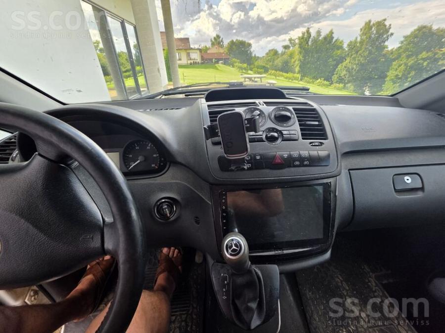 Balts Mercedes-Benz Vito 2011 Bauska, ar dzinēja tilpumu 2.20 L un nobraukumu 439 tūkst. km par 5850 €, foto 3 vietnē AUTOMOTO.COM.LV