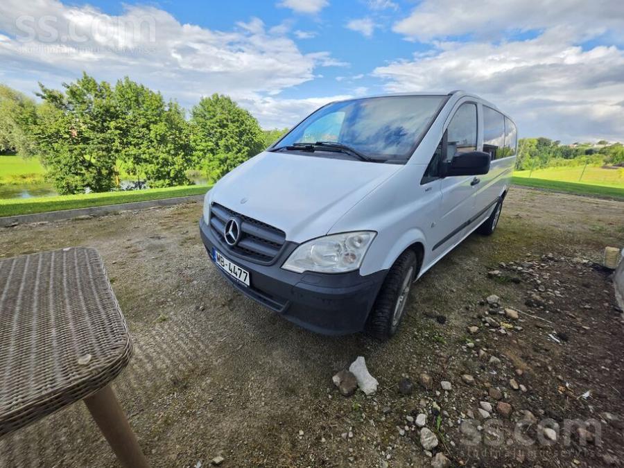 Balts Mercedes-Benz Vito 2011 Bauska, ar dzinēja tilpumu 2.20 L un nobraukumu 439 tūkst. km par 5850 €, foto 4 vietnē AUTOMOTO.COM.LV