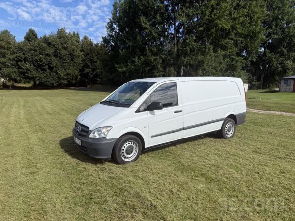 Mercedes-Benz Vito 2011 in Liepaja on AUTOMOTO.COM.LV White Mercedes-Benz Vito 2011 in Liepaja, with an engine capacity of 2.20 L and mileage of 362 thousand km for 3750 €, photo 1 on AUTOMOTO.COM.LV
