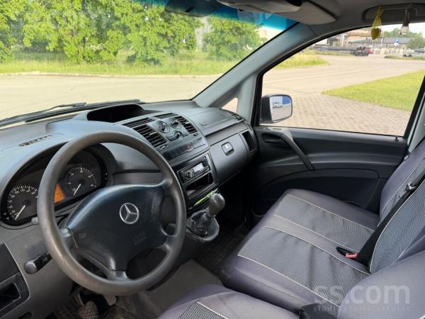 Balts Mercedes-Benz Vito 2012 Rēzekne, ar dzinēja tilpumu 2.20 L un nobraukumu 461 tūkst. km par 5200 €, foto 6 vietnē AUTOMOTO.COM.LV