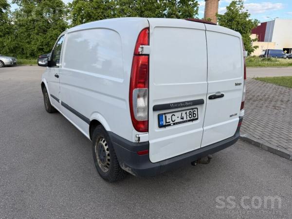 Balts Mercedes-Benz Vito 2012 Rēzekne, ar dzinēja tilpumu 2.20 L un nobraukumu 461 tūkst. km par 5200 €, foto 7 vietnē AUTOMOTO.COM.LV