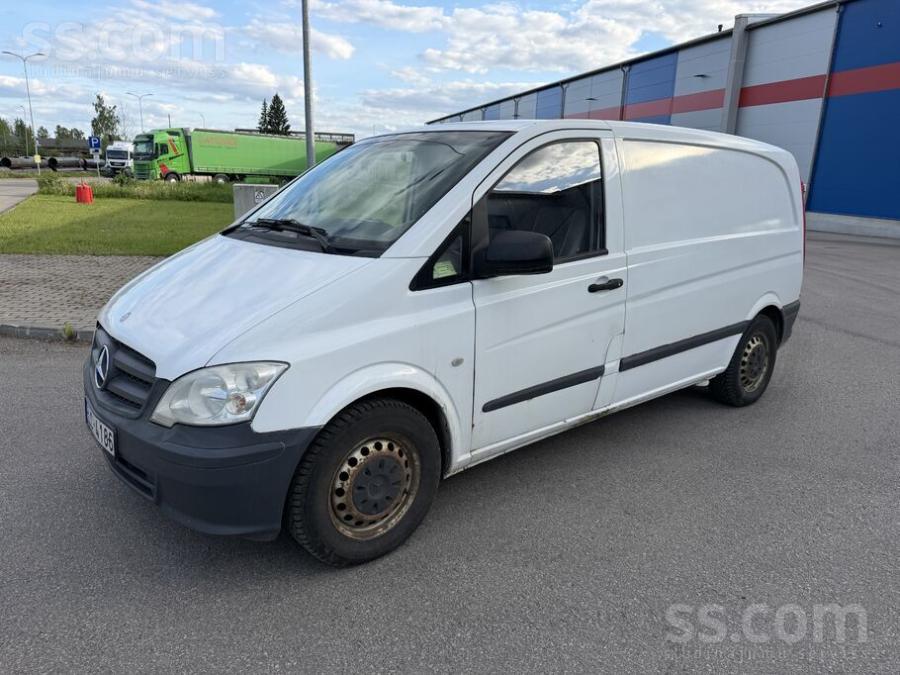 White Mercedes-Benz Vito 2012 in Rezekne, with an engine capacity of 2.20 L and mileage of 461 thousand km for 5200 €, photo 1 on AUTOMOTO.COM.LV