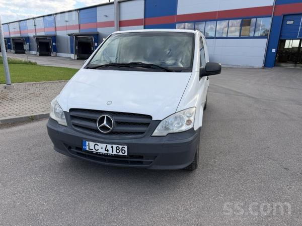 White Mercedes-Benz Vito 2012 in Rezekne, with an engine capacity of 2.20 L and mileage of 461 thousand km for 5200 €, photo 2 on AUTOMOTO.COM.LV