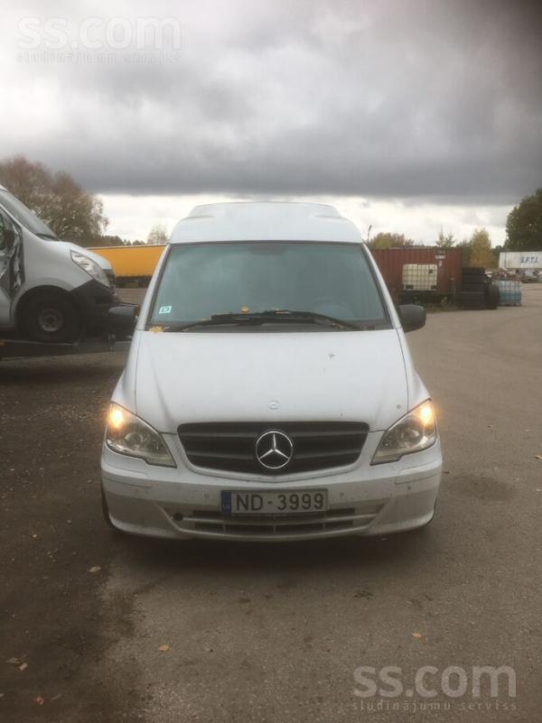 Balts Mercedes-Benz Vito 2013 Rīga, ar dzinēja tilpumu 2.00 L un nobraukumu 236 tūkst. km par 6700 €, foto 7 vietnē AUTOMOTO.COM.LV