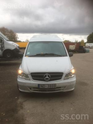 Balts Mercedes-Benz Vito 2013 Rīga, ar dzinēja tilpumu 2.00 L un nobraukumu 236 tūkst. km par 6700 €, foto 7 vietnē AUTOMOTO.COM.LV