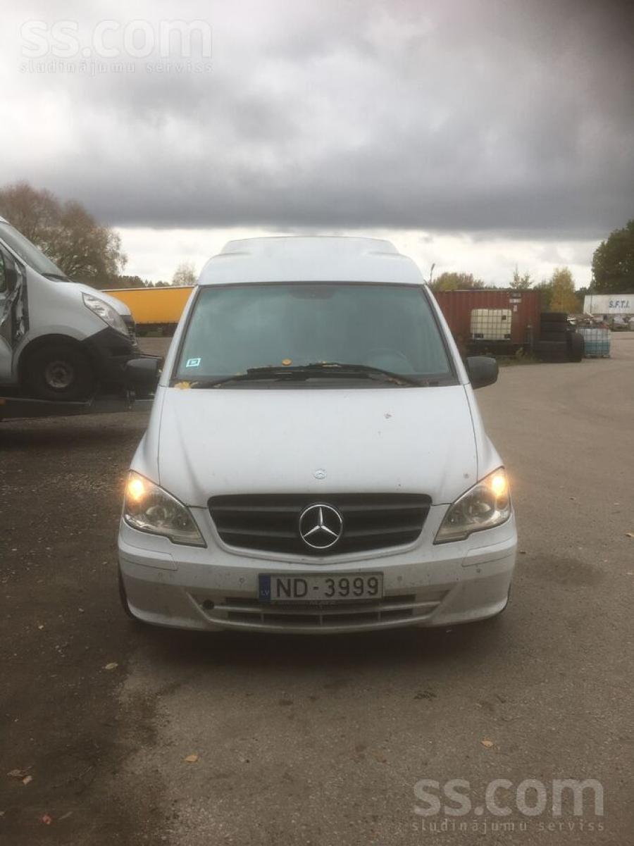 Balts Mercedes-Benz Vito 2013 Rīga, ar dzinēja tilpumu 2.00 L un nobraukumu 236 tūkst. km par 6700 €, foto 7 vietnē AUTOMOTO.COM.LV