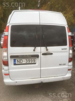 Balts Mercedes-Benz Vito 2013 Rīga, ar dzinēja tilpumu 2.00 L un nobraukumu 236 tūkst. km par 6700 €, foto 11 vietnē AUTOMOTO.COM.LV
