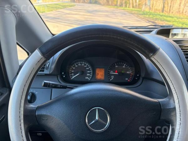 Balts Mercedes-Benz Vito 2013 Ogre, ar dzinēja tilpumu 2.10 L un nobraukumu 314 tūkst. km par 6500 €, foto 10 vietnē AUTOMOTO.COM.LV