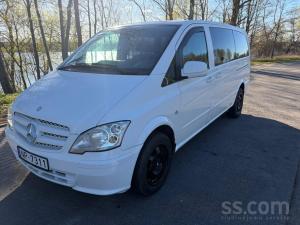White Mercedes-Benz Vito 2013 in Ogre, with an engine capacity of 2.10 L and mileage of 314 thousand km for 6500 €, photo  on AUTOMOTO.COM.LV