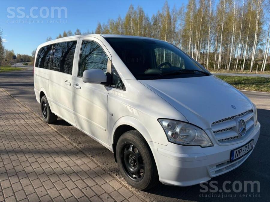 Balts Mercedes-Benz Vito 2013 Ogre, ar dzinēja tilpumu 2.10 L un nobraukumu 314 tūkst. km par 6500 €, foto 4 vietnē AUTOMOTO.COM.LV