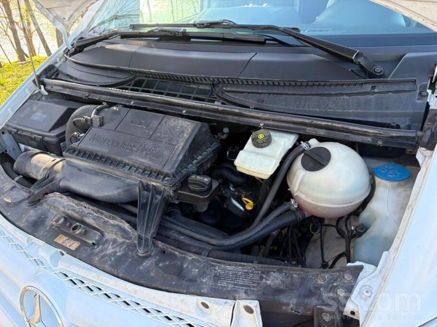 Balts Mercedes-Benz Vito 2013 Ogre, ar dzinēja tilpumu 2.10 L un nobraukumu 314 tūkst. km par 6500 €, foto 15 vietnē AUTOMOTO.COM.LV