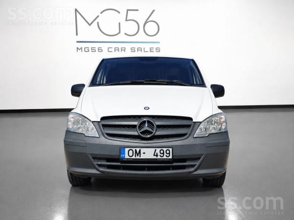 White Mercedes-Benz Vito 2013 in Riga, with an engine capacity of 2.20 L and mileage of 223 thousand km for 7900 €, photo 3 on AUTOMOTO.COM.LV