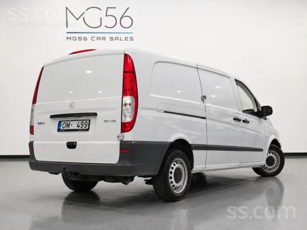 White Mercedes-Benz Vito 2013 in Riga, with an engine capacity of 2.20 L and mileage of 223 thousand km for 7900 €, photo 5 on AUTOMOTO.COM.LV