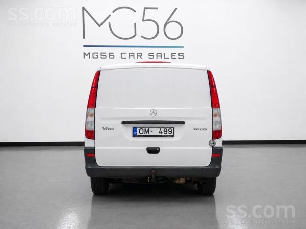 White Mercedes-Benz Vito 2013 in Riga, with an engine capacity of 2.20 L and mileage of 223 thousand km for 7900 €, photo 6 on AUTOMOTO.COM.LV