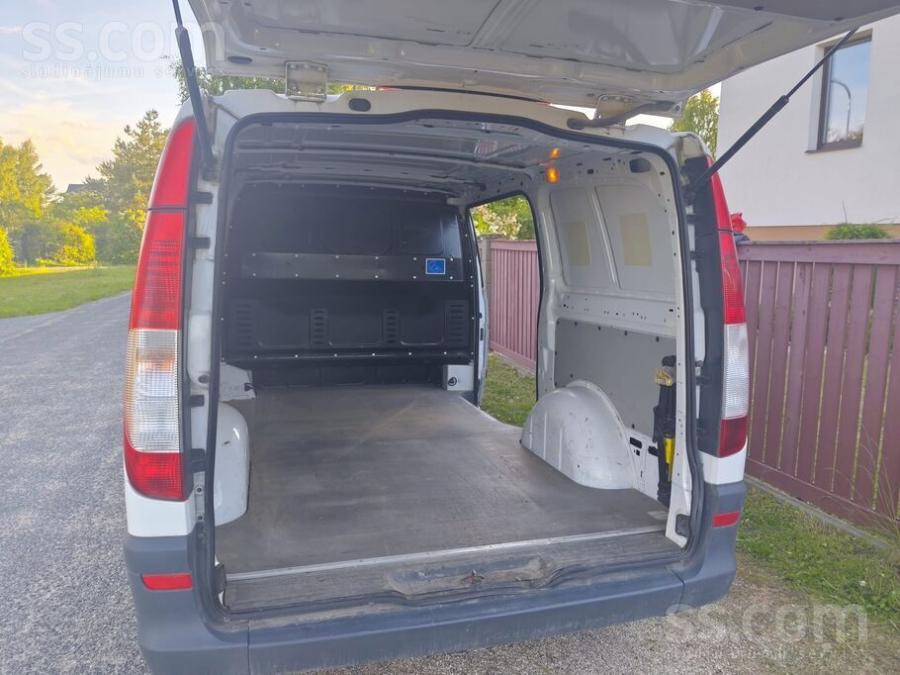 Balts Mercedes-Benz Vito 2014 Rīga, ar dzinēja tilpumu 2.10 L un nobraukumu 207 tūkst. km par 7260 €, foto 5 vietnē AUTOMOTO.COM.LV