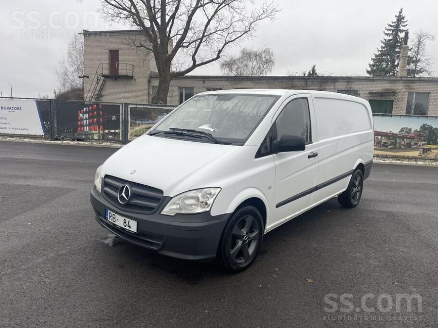 Balts Mercedes-Benz Vito 2014 Jelgava, ar dzinēja tilpumu 2.20 L un nobraukumu 320 tūkst. km par 5999 €, foto 1 vietnē AUTOMOTO.COM.LV