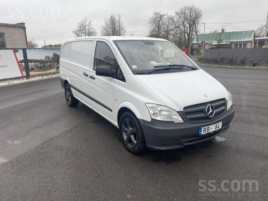 Balts Mercedes-Benz Vito 2014 Jelgava, ar dzinēja tilpumu 2.20 L un nobraukumu 320 tūkst. km par 5999 €, foto 3 vietnē AUTOMOTO.COM.LV