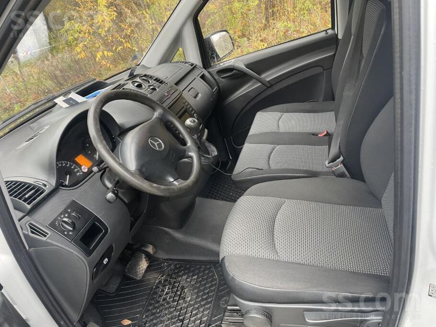 Balts Mercedes-Benz Vito 2014 Jelgava, ar dzinēja tilpumu 2.20 L un nobraukumu 320 tūkst. km par 5999 €, foto 7 vietnē AUTOMOTO.COM.LV